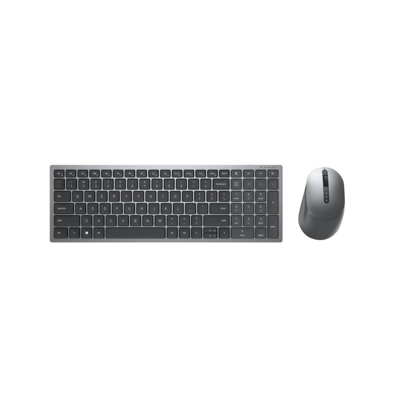 Dell KM7120W Grey Wireless Keyboard & Mouse Combo – Dpertec